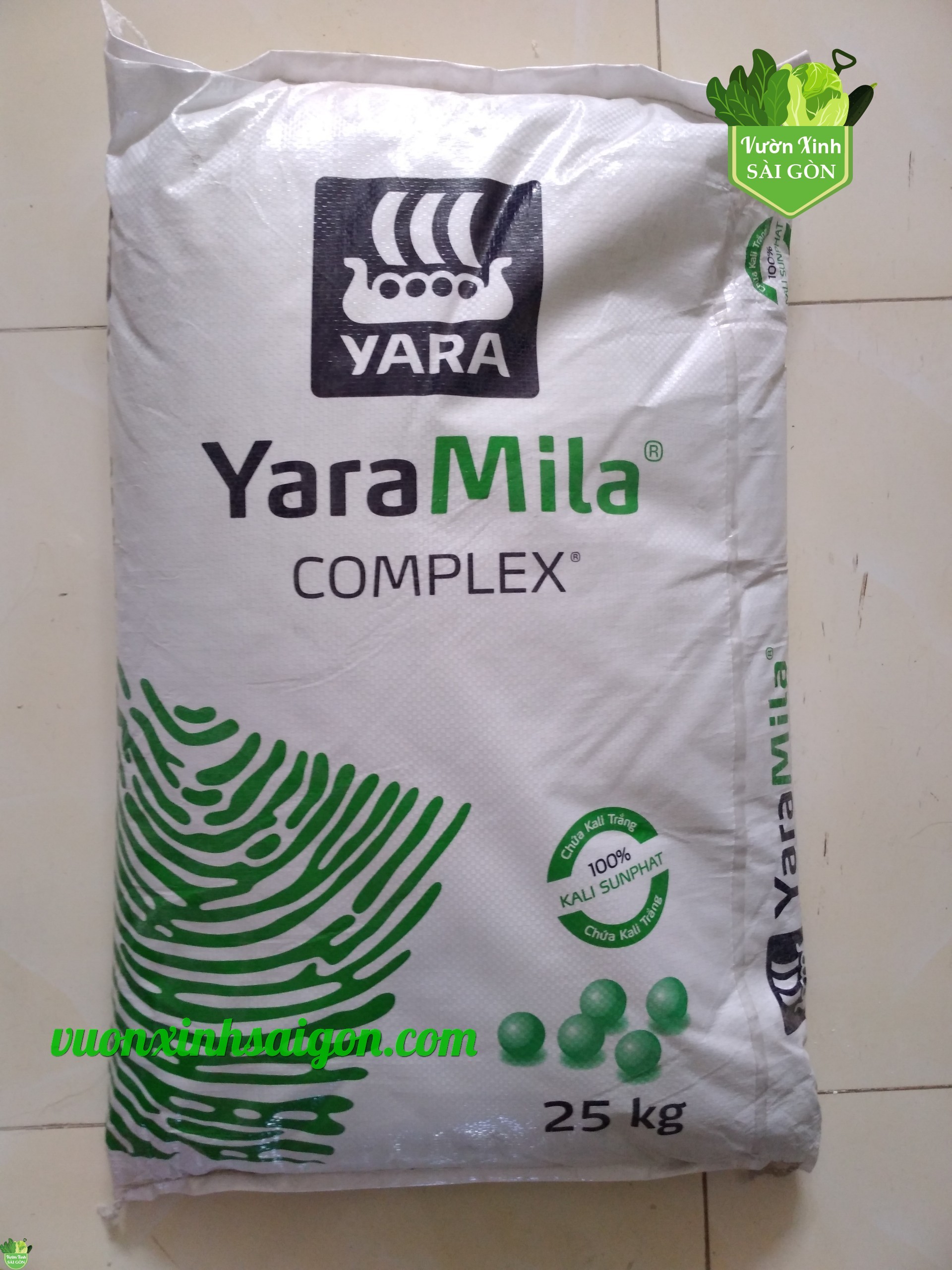 Yara Mila Complex 12 -11 - 18 - 25Kg - Vườn Xinh Sài Gòn - Hệ thống cửa ...